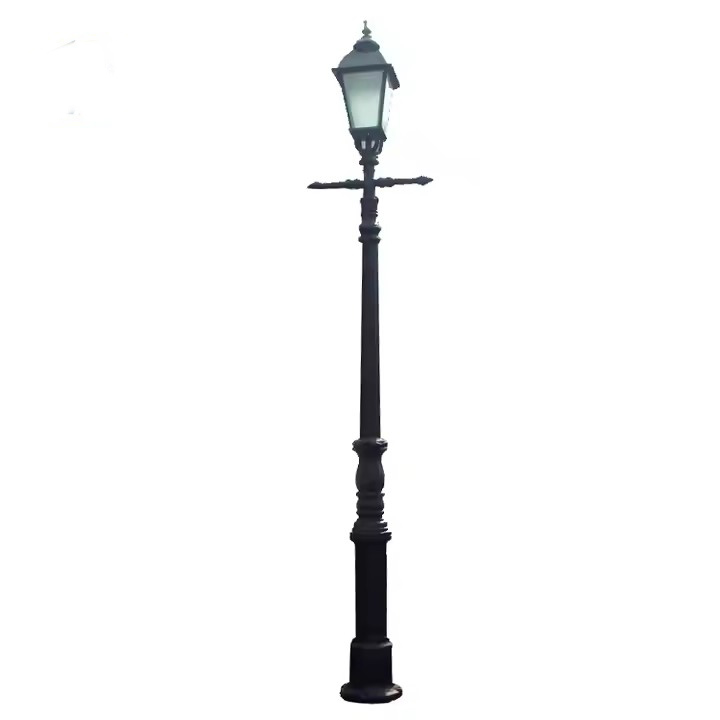 Cast Iron Light Poles- Cast Iron Street Light Poles-Wrought iron lamp ...